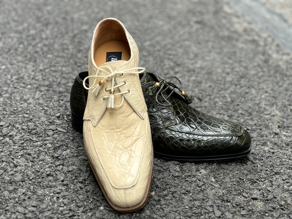 Mauri 1000 Alligator Dress Shoes for Men | Cellini Uomo