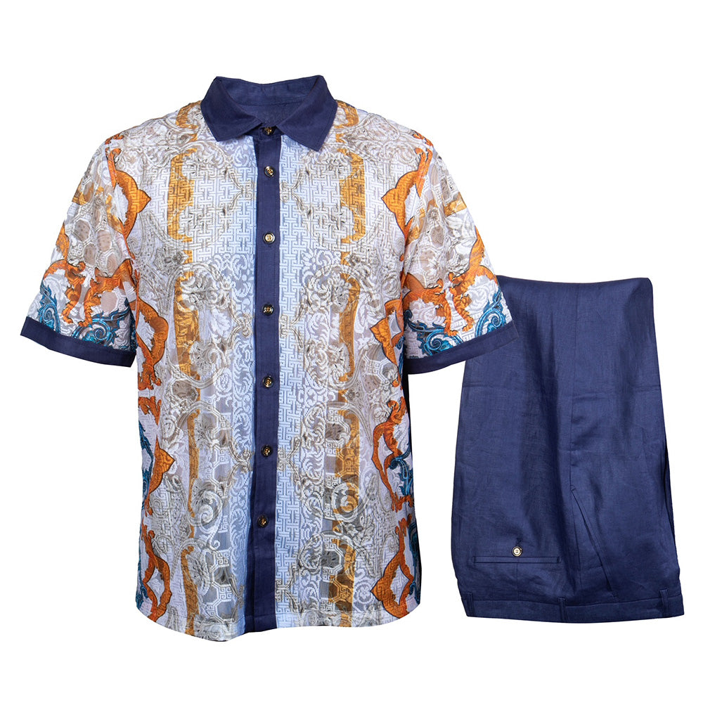 Prestige Linen Set Lux 460 | Elegant men's clothing | Cellini Uomo