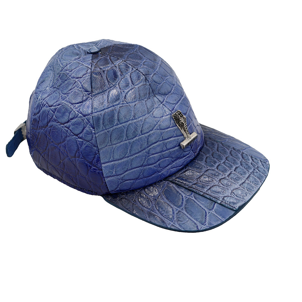 Mauri FC Multi Blue Alligator Hat – Cellini Uomo