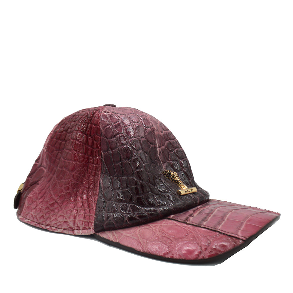 Mauri FC Multi Burgundy Fade Alligator Hat – Cellini Uomo