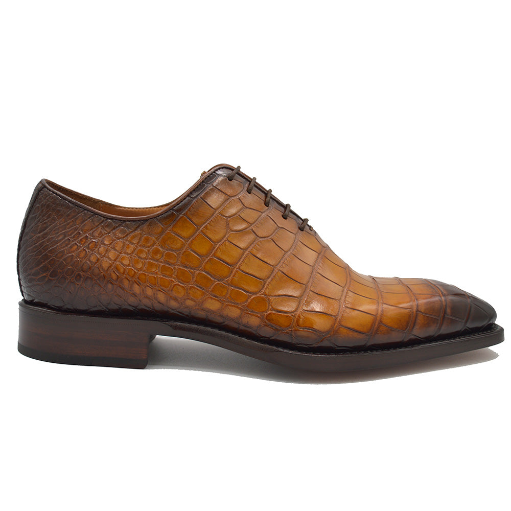 Sheriff Collection Caramel Alligator 1505-2002 | Cellini Uomo