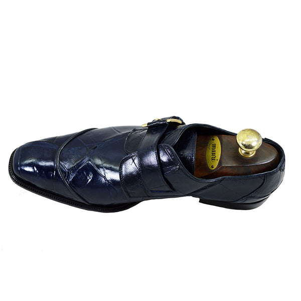 Mauri 4853 Alligator Monk Strap – Cellini Uomo